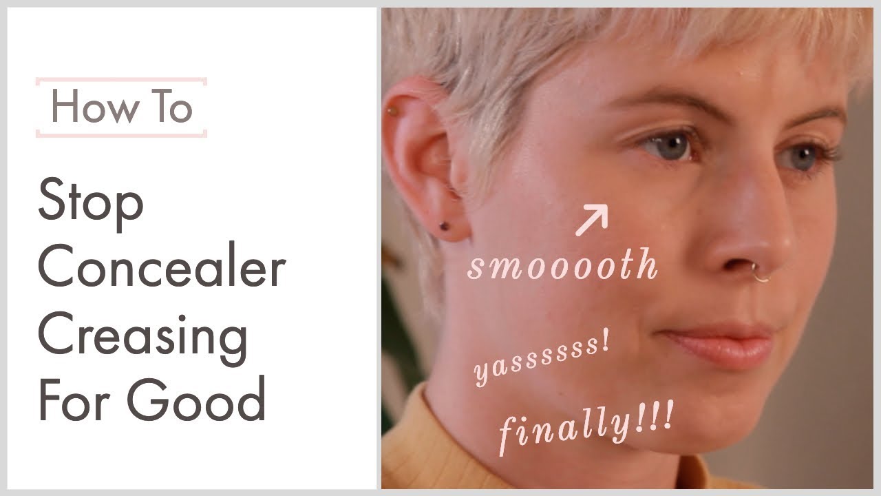 How to Stop Undereye Concealer Creasing For Good | Easy & Effective ...