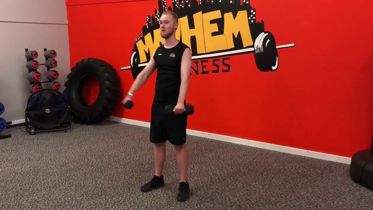 4-way shoulder raise | Demonstration \\ Mayhem Fitness - YouTube