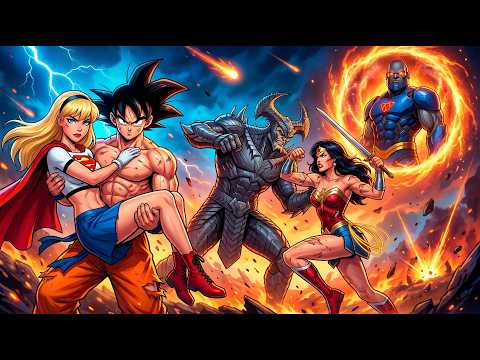 El día que Wonder Woman y Supergirl entrenaron con Goku en secreto... y todo cambió | Parte 2