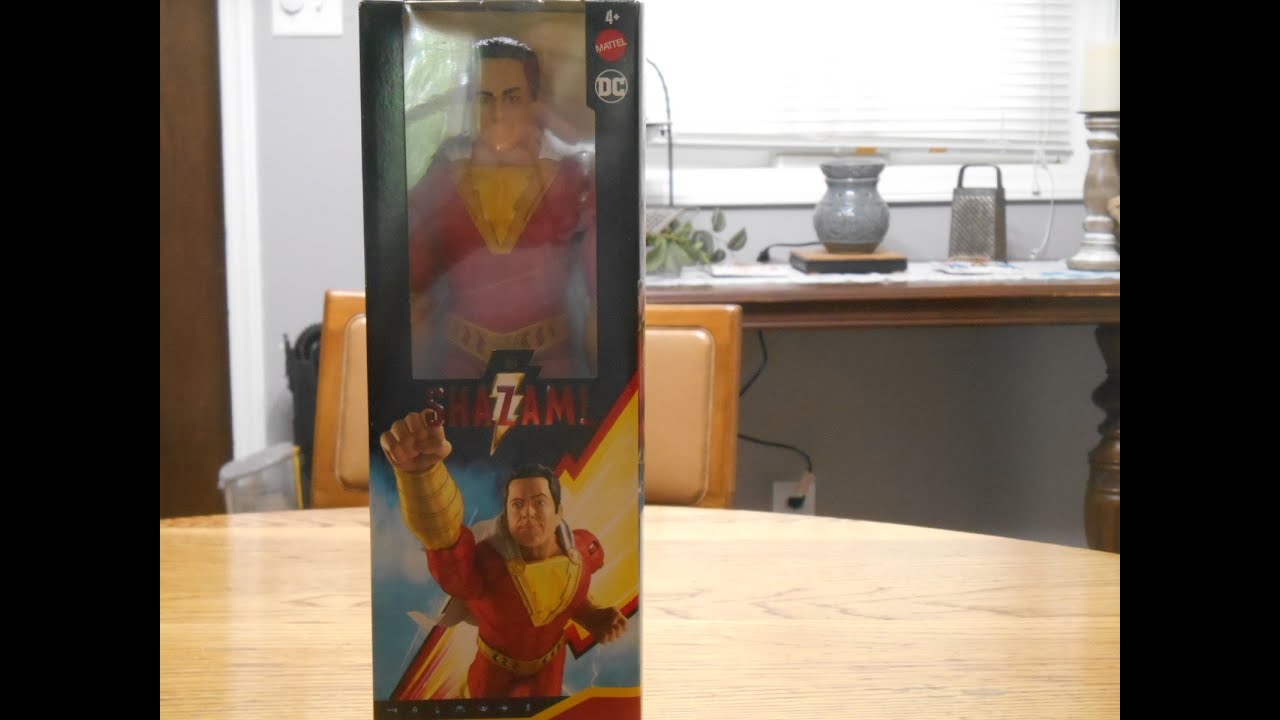 Mattel 12-inch True Moves Shazam Action Figure - YouTube