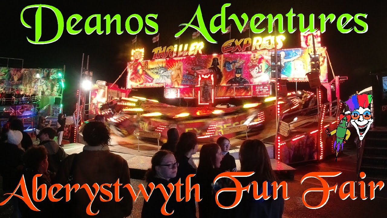 Aberystwyth Fun Fair Loads Of New Machines For Me At This One. My Most ...