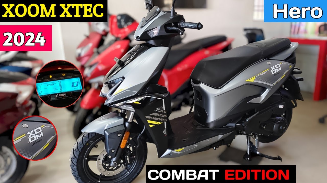 updated 2024 Hero Xoom Xtec Combat Edition Full Detailed Review ~ On ...