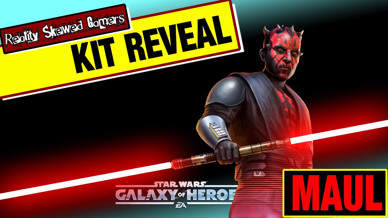 SWGOH Character Kit Reveal: Maul | Star Wars: Galaxy of Heroes - YouTube