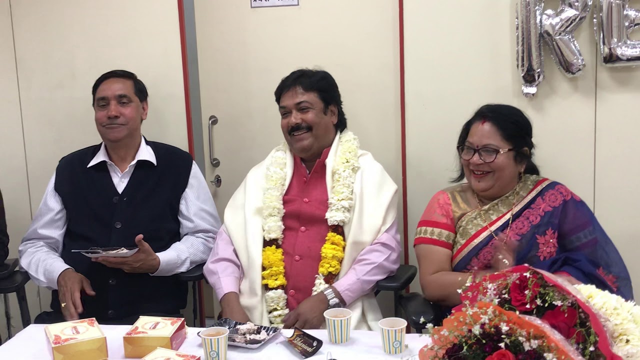 Pankaj Saxena Retirement From Syndicate Bank Main Speech. Part 3 - YouTube