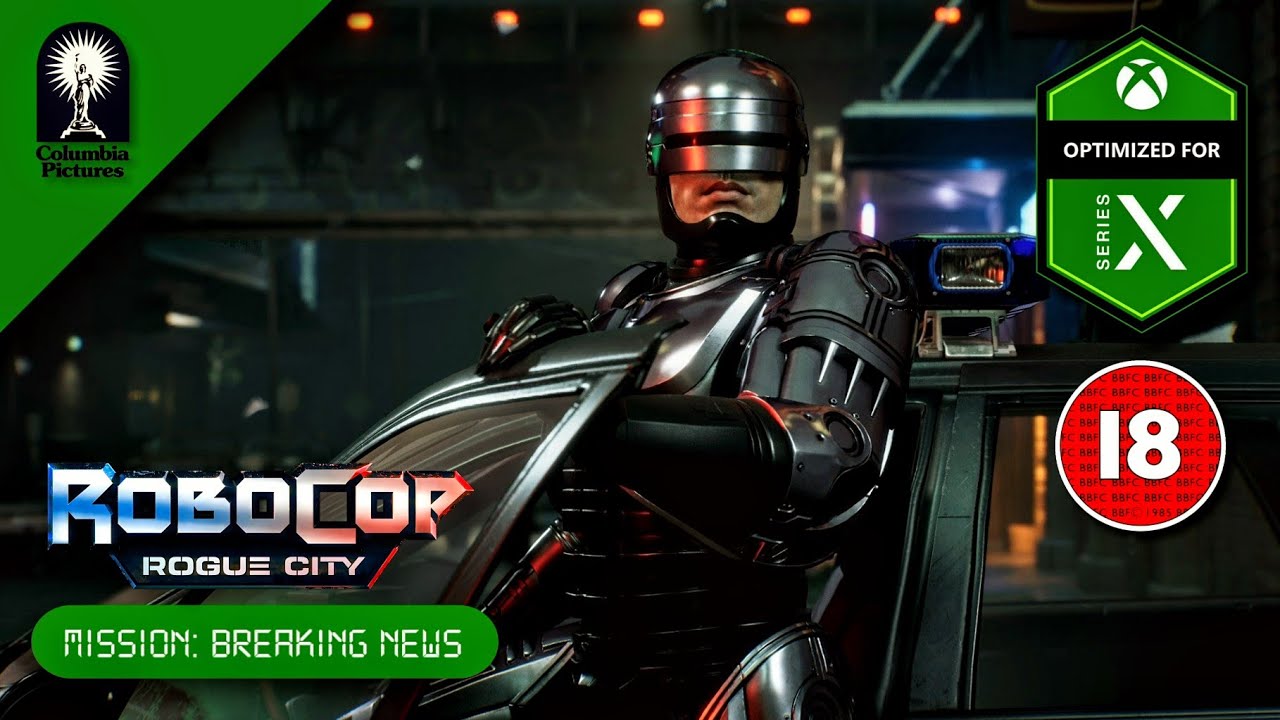 RoboCop: Rogue City | Mission: Breaking News | 4K 60fps XBOX Series X ...
