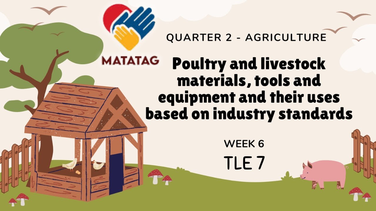 TLE 7 Quarter 2 Week 6 - Poultry and Livestock Materials, Tools and ...