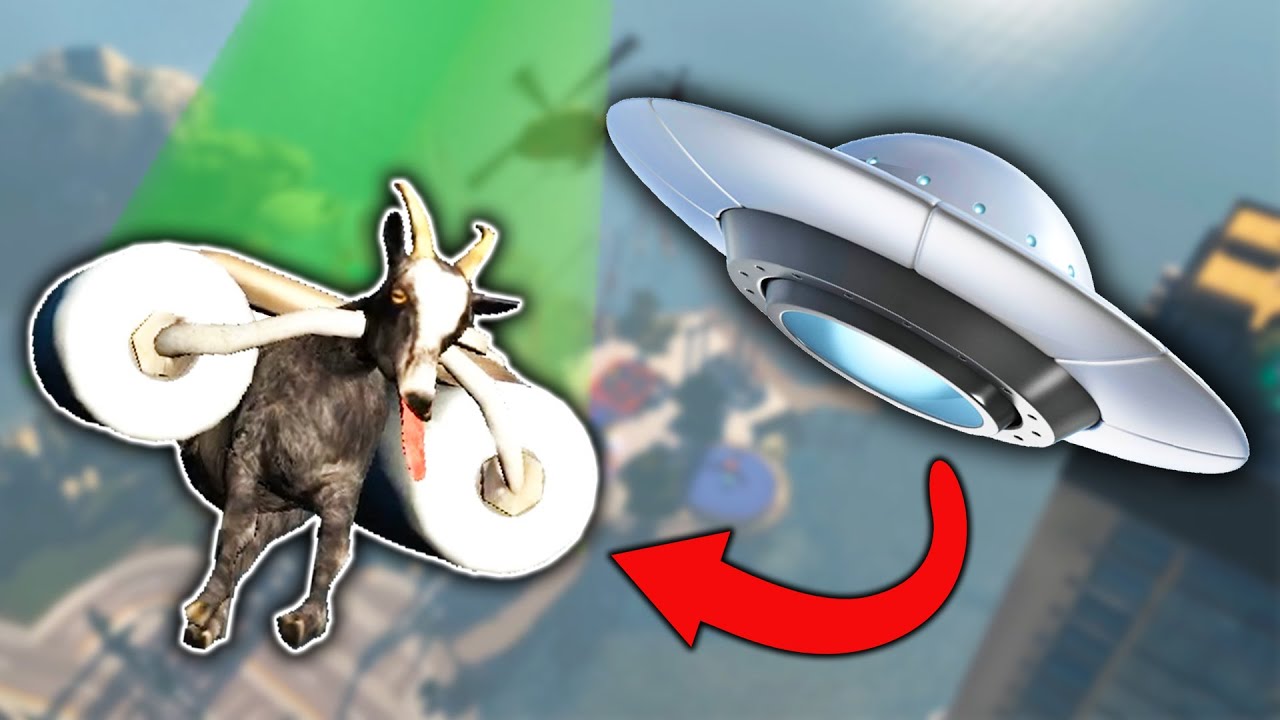 I GOT ABDUCTED BY ALIENS?! (Goat Simulator) - YouTube