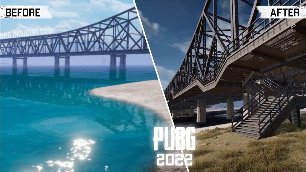 Erangel Bridge update 2.0 | PUBG MOBILE - YouTube