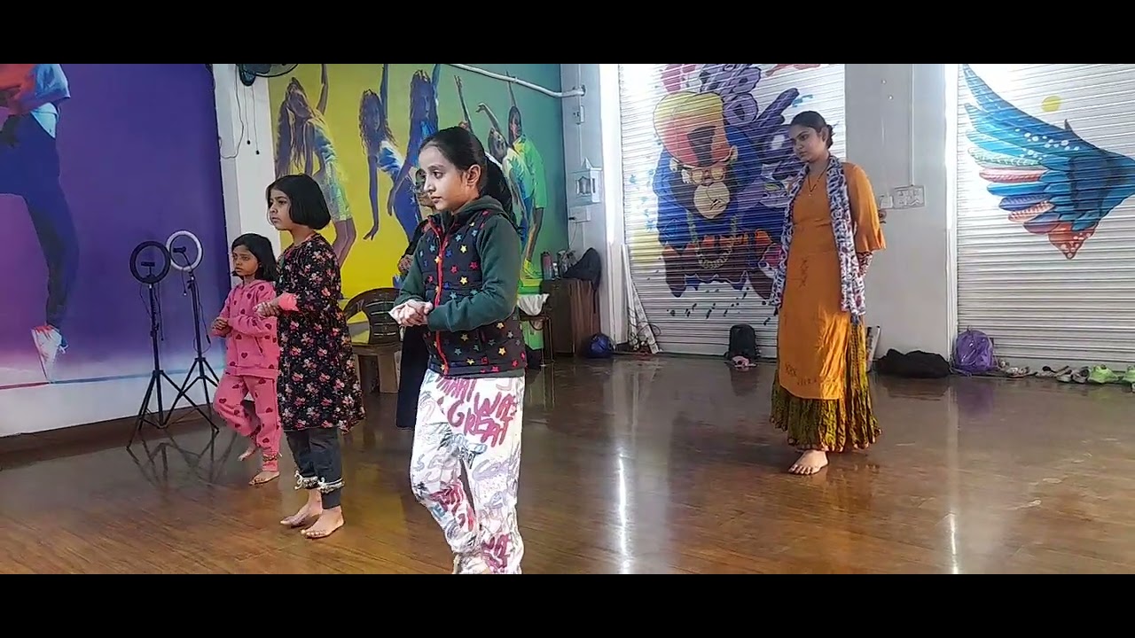 kathak class//kathak class practice //kathak - YouTube