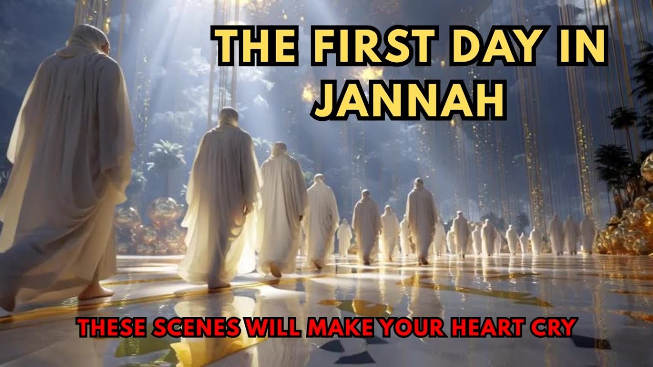 The First Day in Jannah | These Scenes Will Make Your Heart Cry - YouTube