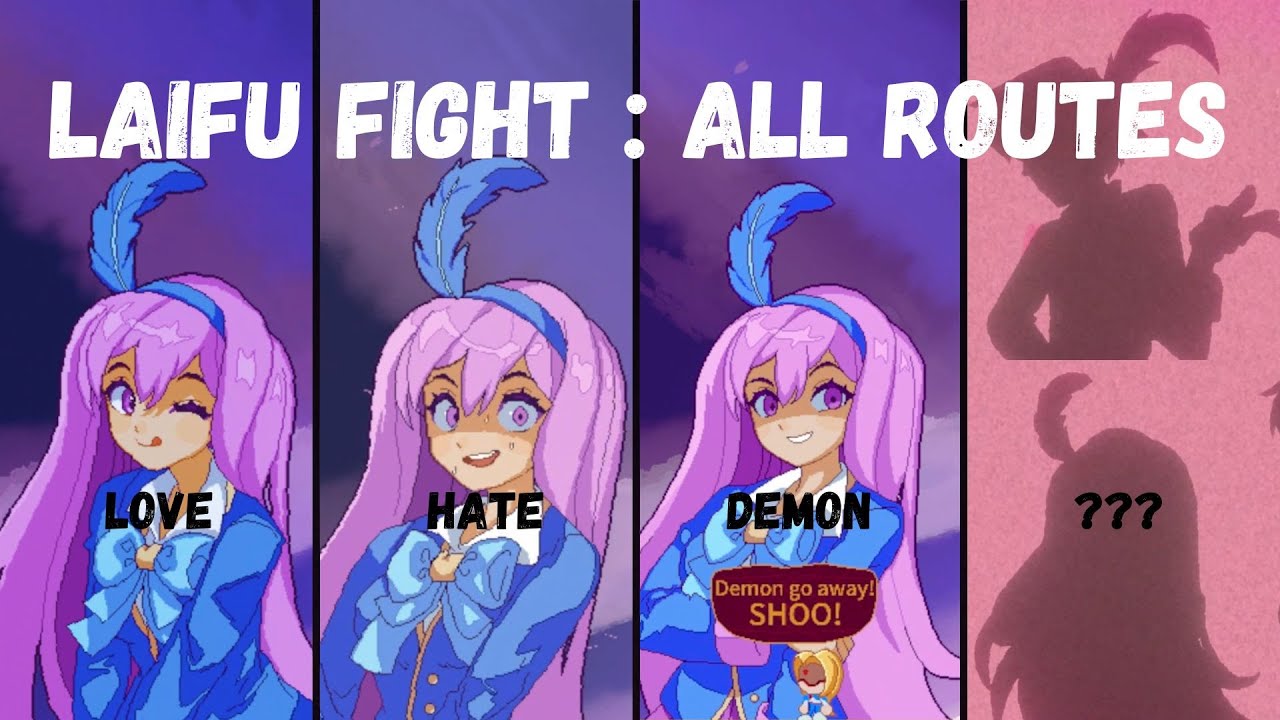 OUTCORE: All Routes (Laifu fight No Hit) - YouTube