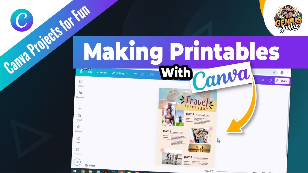 Creating Stunning Printables with Canva Easy Step by Step Guide for ...
