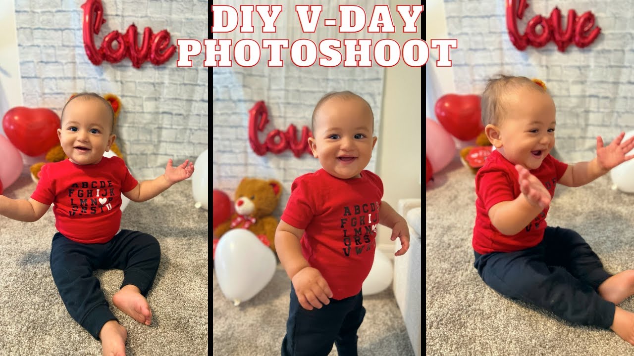 DIY V-Day Photoshoot - YouTube