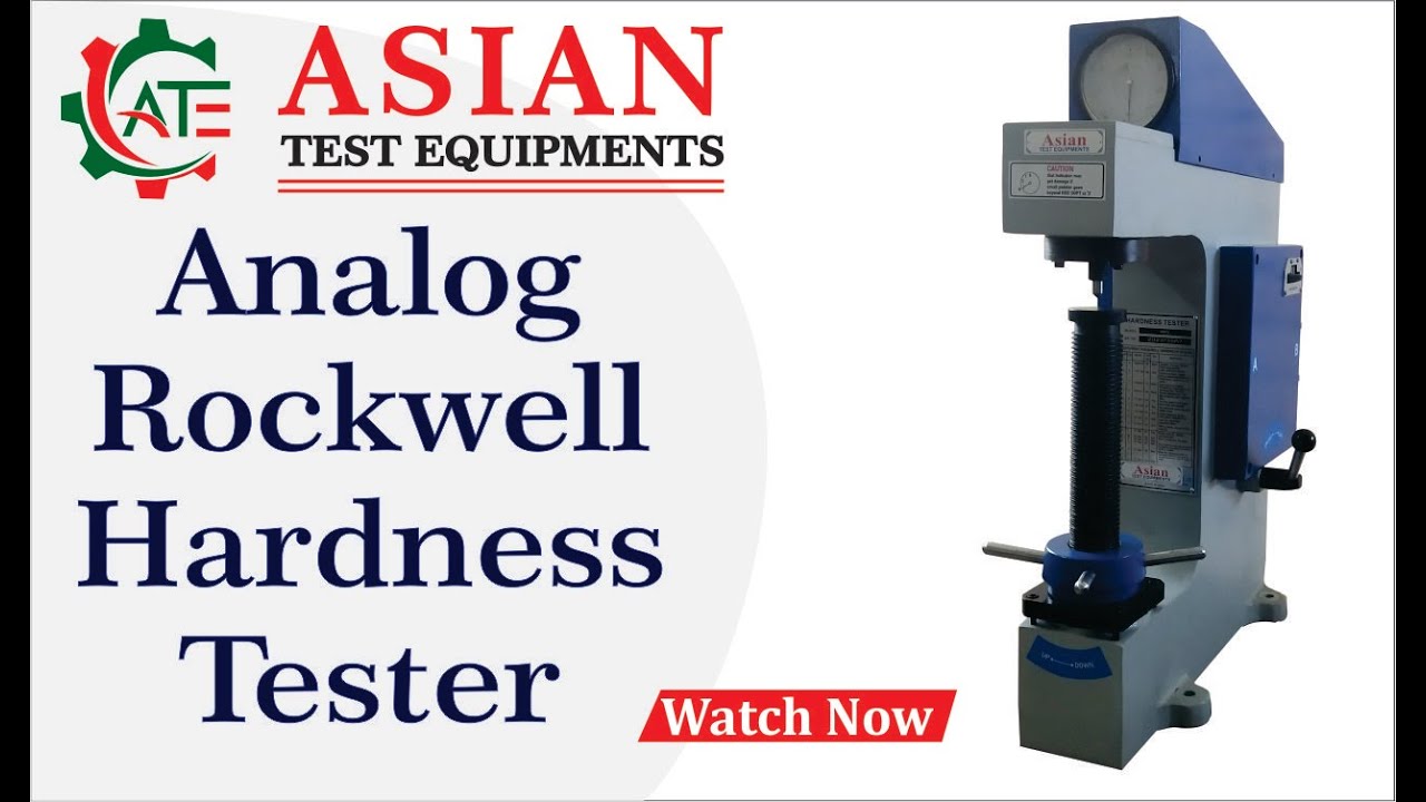 Rockwell Hardness Tester Analog Model | Analog Rockwell Hardness Tester ...