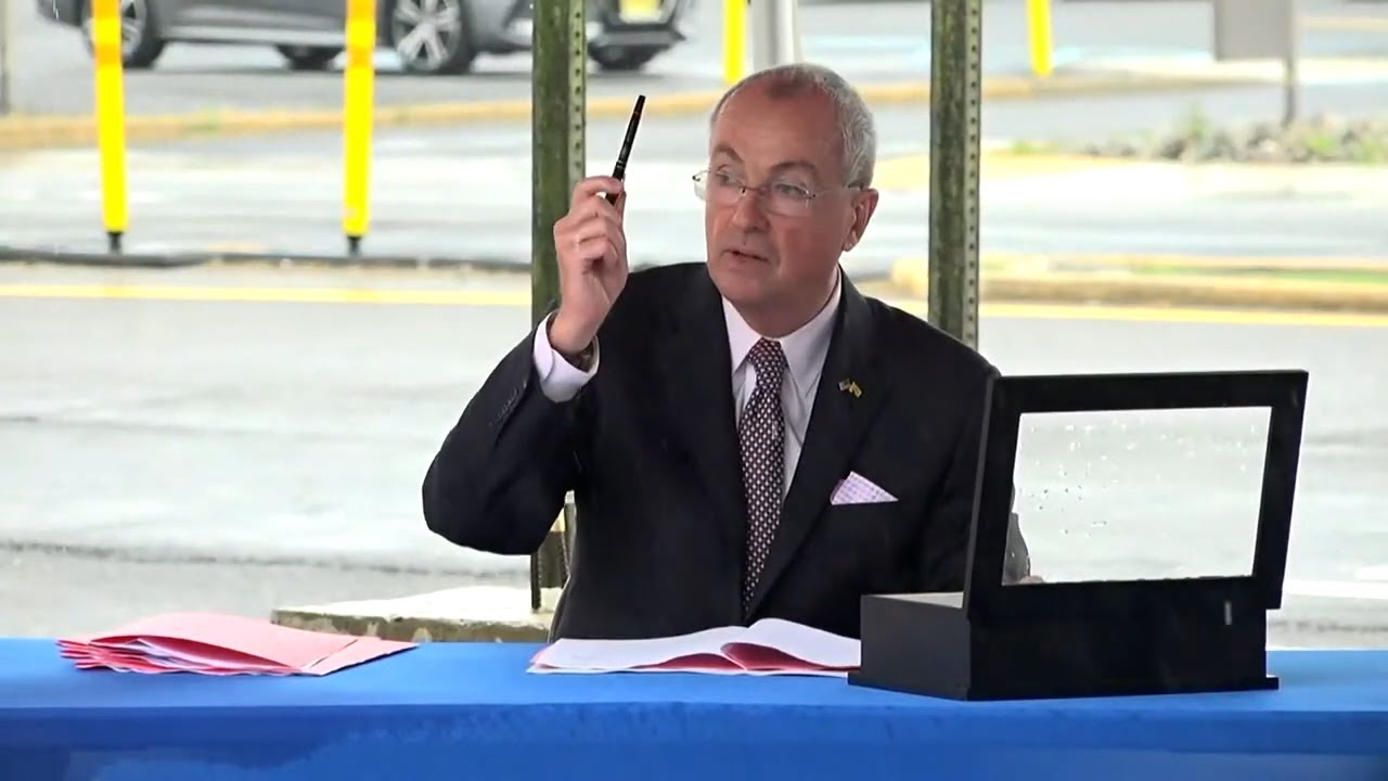 Governor Murphy Signs Small Business Relief Package - YouTube