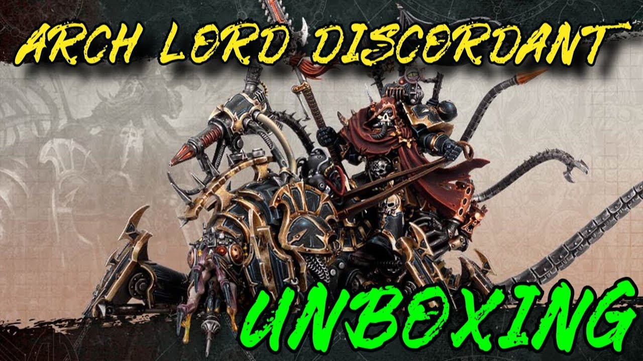 ARCH LORD DISCORDANT ON HELSTALKER UNBOXING - YouTube