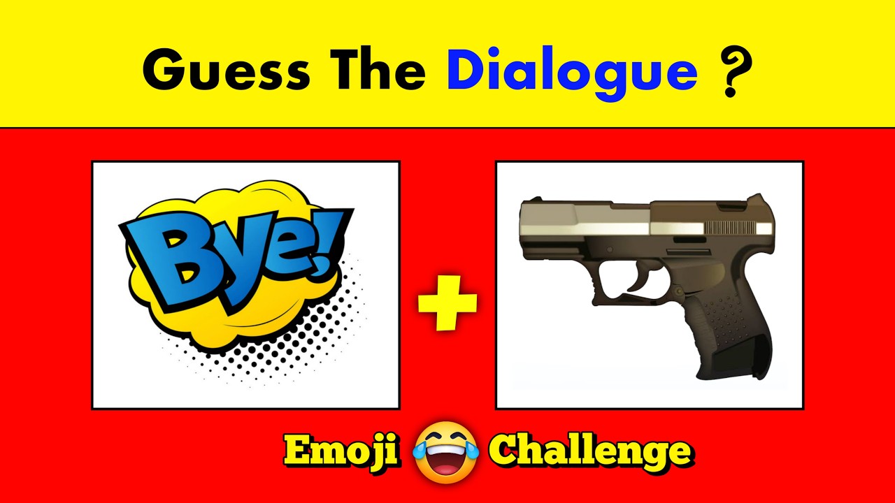 Guess The Dialogue By Emoji 😉 | Emoji Paheliyan Video | #dialogue # ...