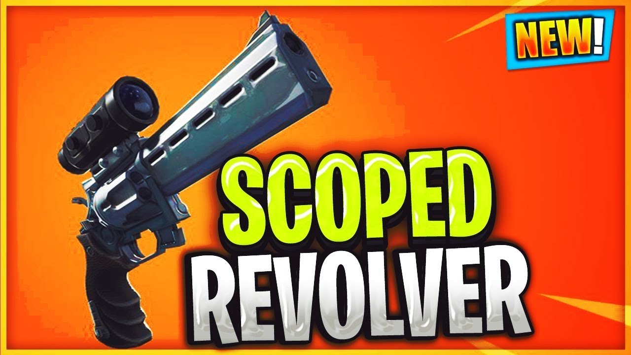 New Scoped Revolver weapon coming to Fortnite Battle Royale - YouTube