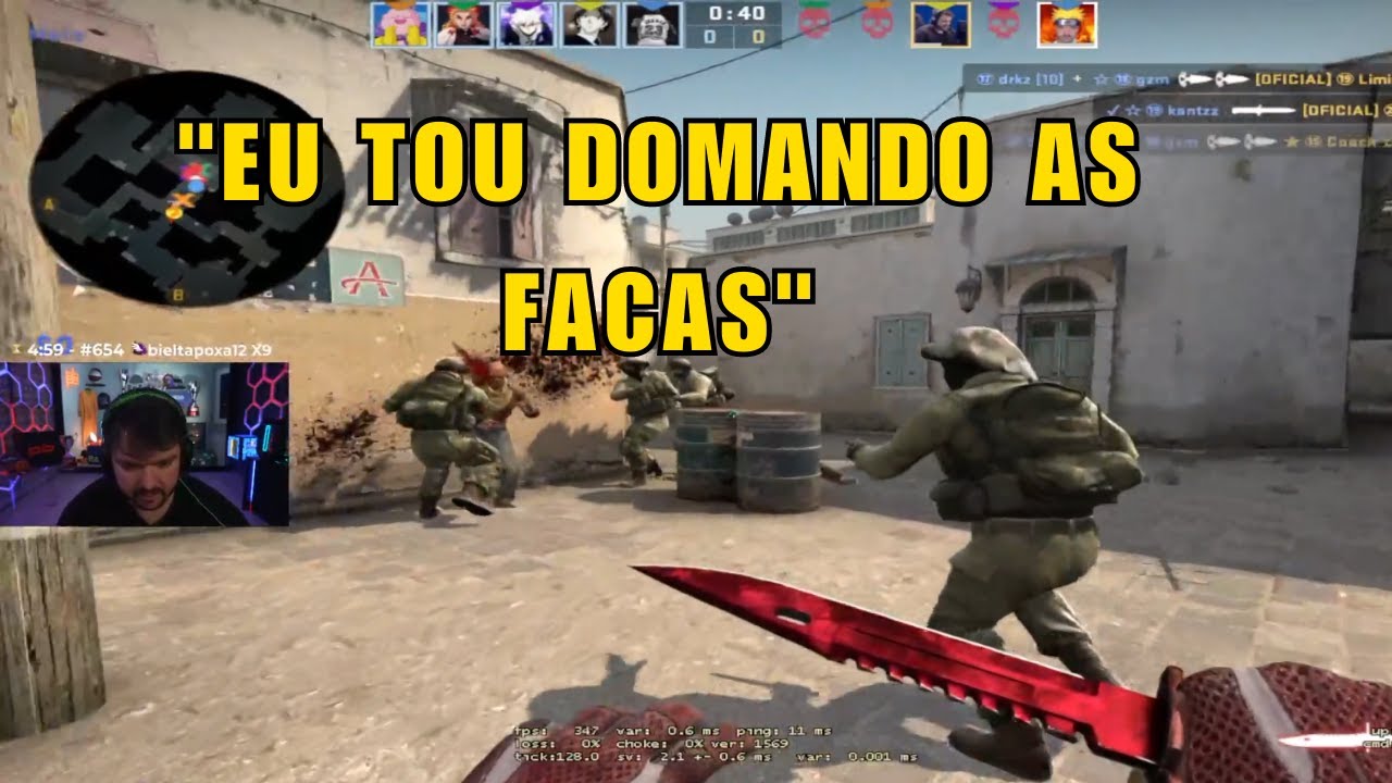 GAULES FAZ 4k NO ROUND FACA - YouTube