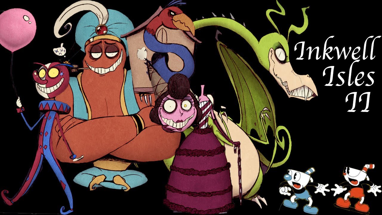 CupHead-Inkwell Isles 2 (All Bosses on Expert) Still not perfect - YouTube