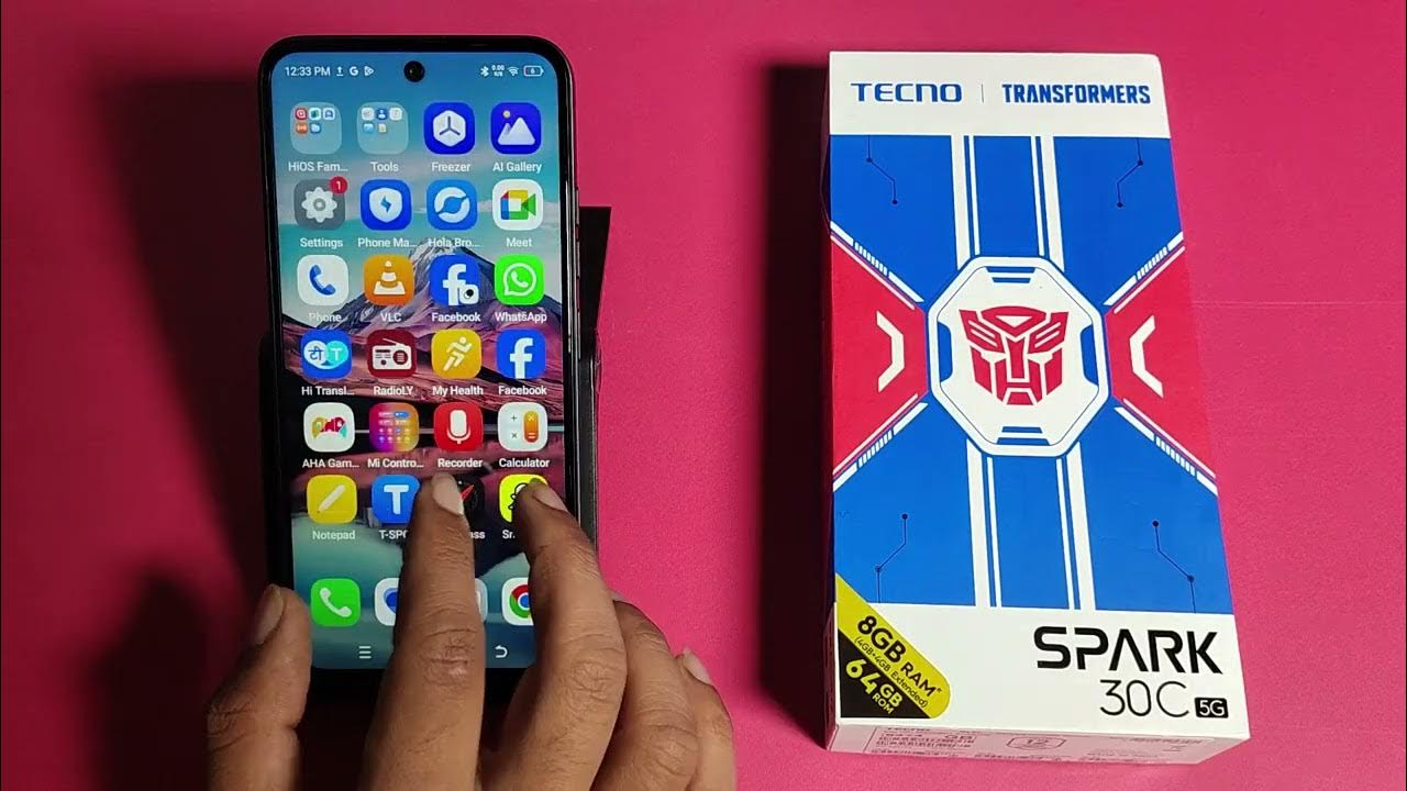 How to Lock home screen layout in Tecno Spark 30c 5G || Tecno me home screen layout lock kaise ...