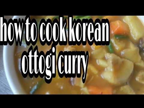 How to cook korean curry(ottogi curry) - YouTube