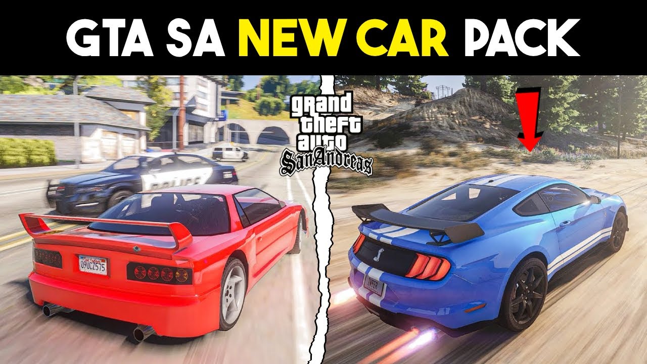 Gta Sa Car Pack Replaces All Cars Gta San Andreas Car Pack Gta San