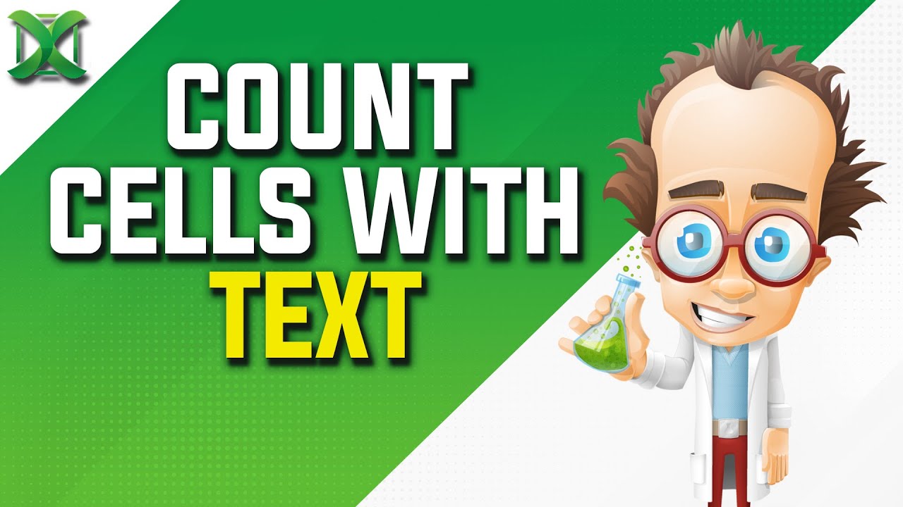 Count Cells With Text COUNTIF Function And Wildcards Excel Tips 31 Count Cells With Text COUNTIF Function And Wildcards Excel Tips 31