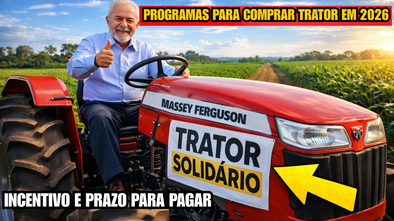 TRATORES COM DESCONTO EM 2026 TEM NOVOS PROGRAMAS PARA COMPRA DE ...