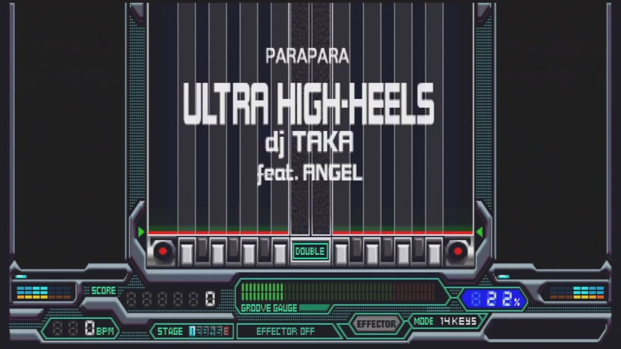 [60fps] ULTRA HIGH-HEELS (DP 14KEYS) / AutoPlay / dj TAKA feat.ANGEL ...
