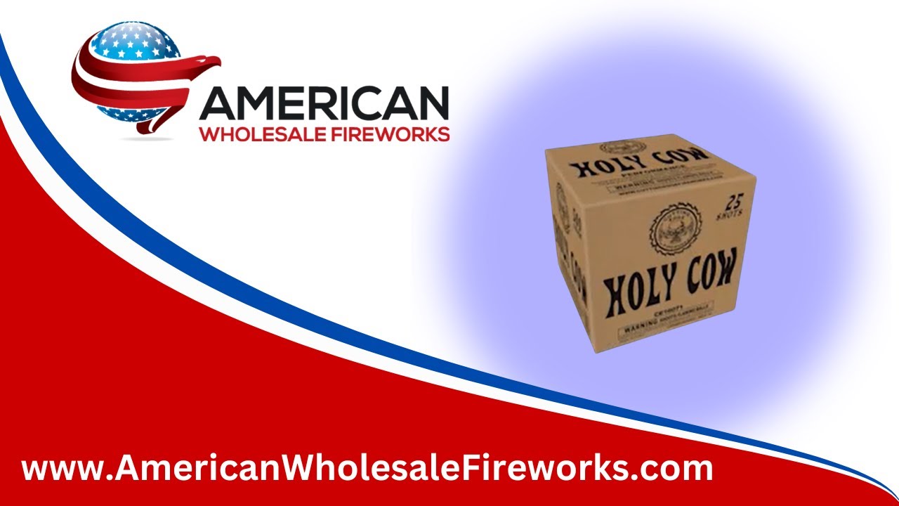Holy Cow - CE16071 ... Available at American Wholesale Fireworks! - YouTube