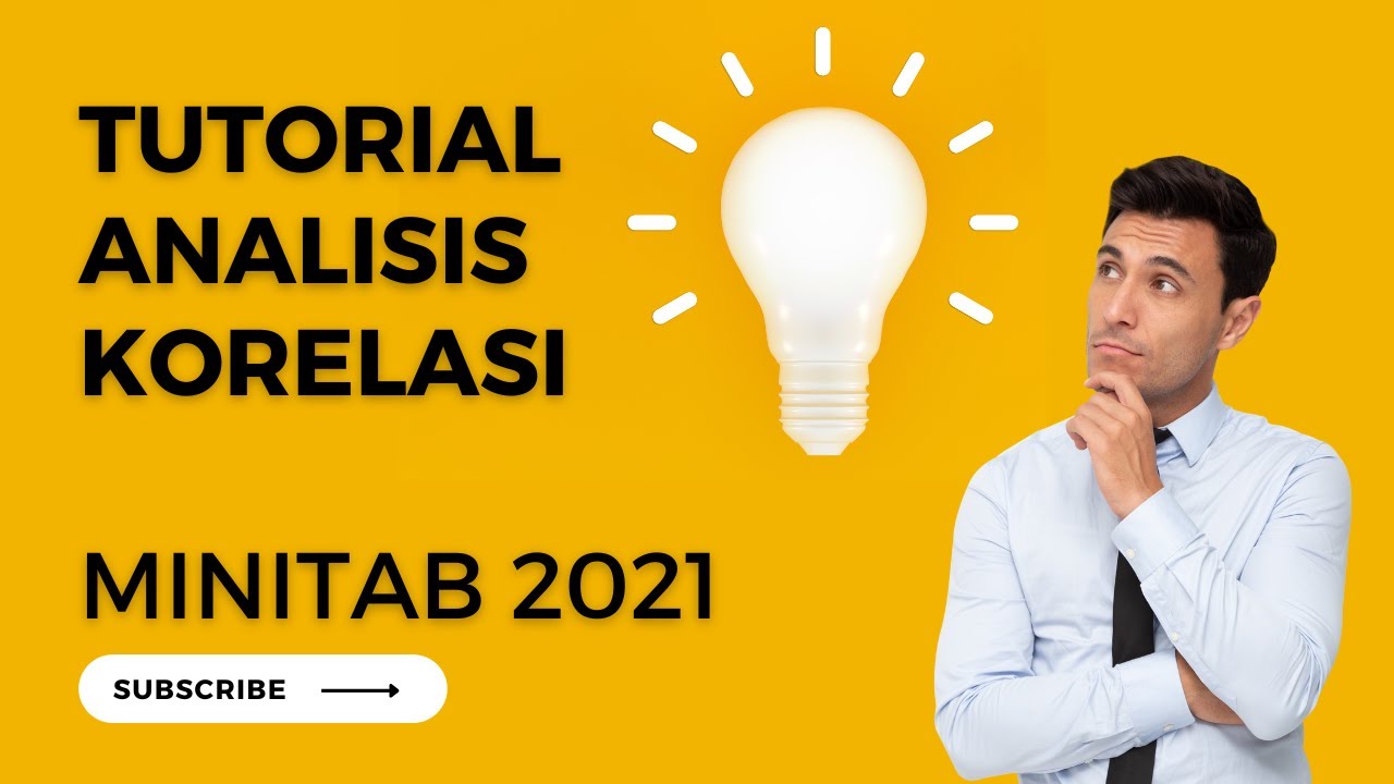 Tutorial Bagaimana Cara Uji Korelasi Menggunakan Minitab 2021 - YouTube