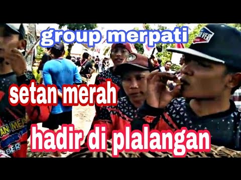 group merpati setan merah hadir di plalangan - YouTube