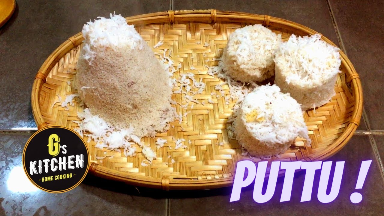 HOW TO MAKE PUTTU | PARBOILED RED RICE PUTTU | PUTTU RECIPE IN ENGLISH ...