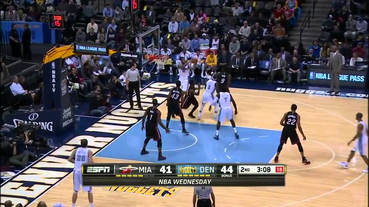 [HD] Miami Heat vs Denver Nuggets | Full Highlights | December 10, 2014 ...