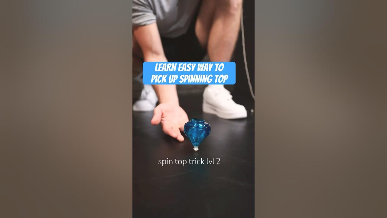 How to do Scoop - spin top trick lvl 2 #spintop #tutorial - YouTube