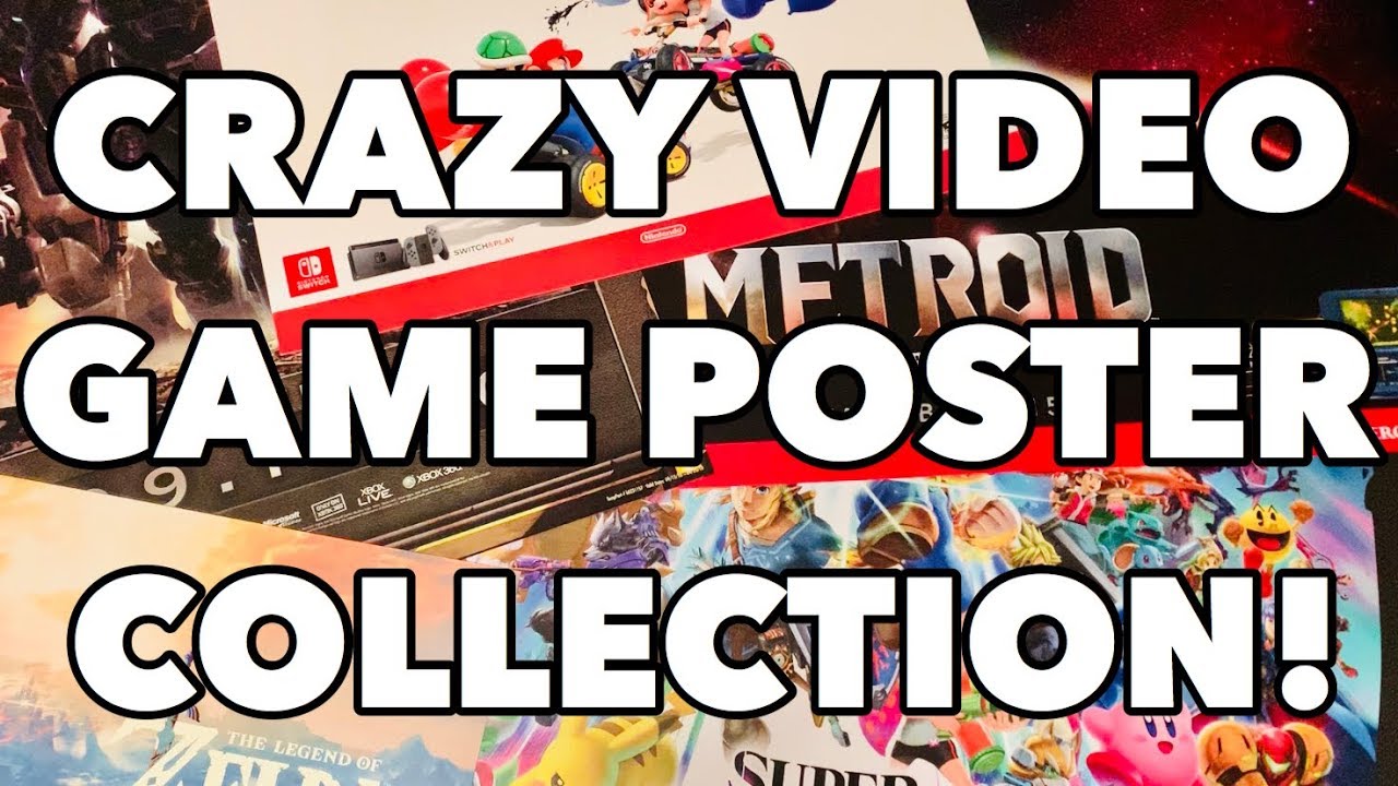 2019 Video Game Poster Collection! - YouTube