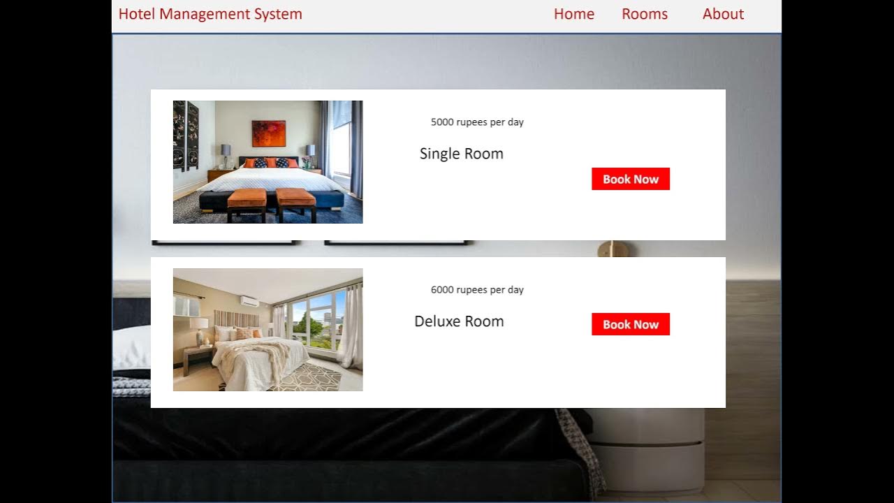 Hotel Booking Project | Hotel Room Booking System in MVC | Room Booking Project in ASP.NET CORE ...