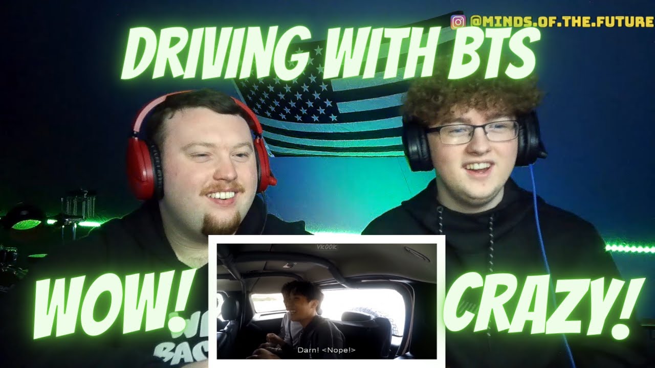 "Driving With BTS" | BTS Funny Moments | Reaction!! - YouTube