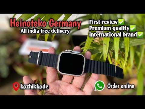 Heinoteko h49 ultramax applewatch super ultra clone|malayalamreview🔥|കിടിലൻ ഐറ്റം - YouTube