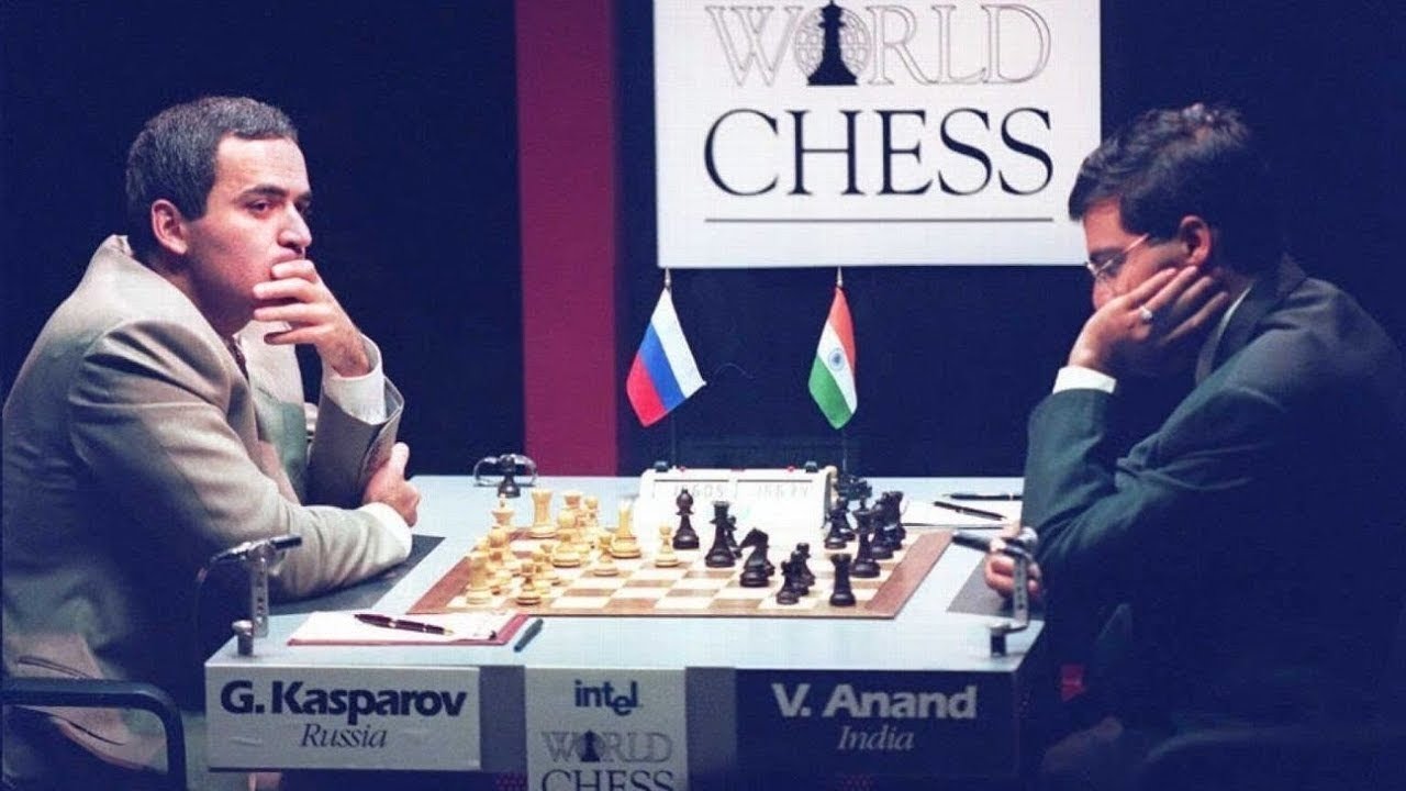 Garry Kasparov vs Viswanathan Anand | 1992 Paris Immopar Rapid" - YouTube