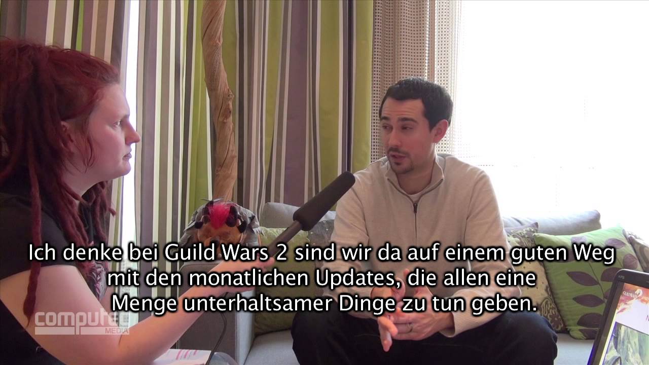 Guild Wars 2: Colin Johanson über Pläne 2013 und Community-Fragen - YouTube