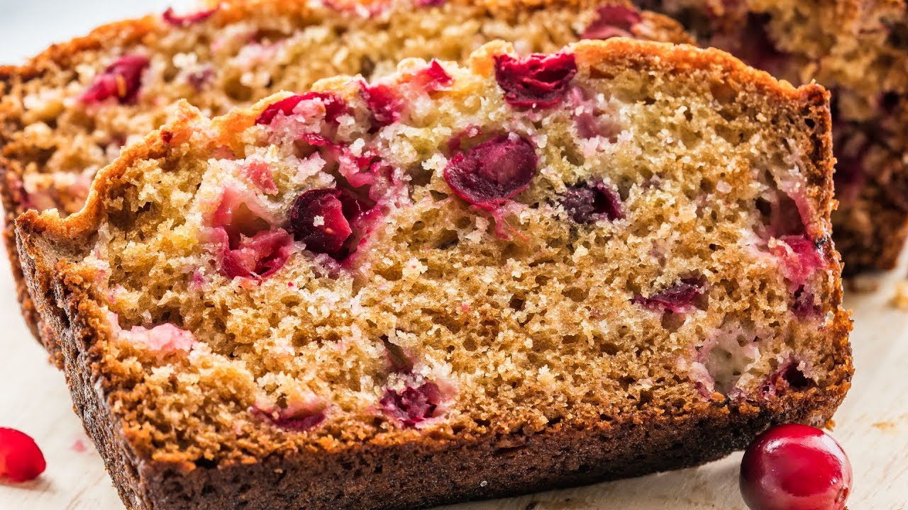 Cranberry Quick Bread - YouTube