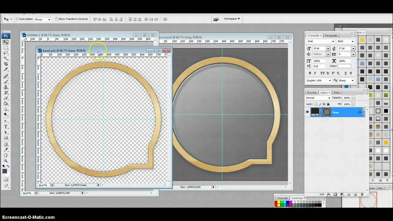 Magnifying Glass Effect tutorial - YouTube