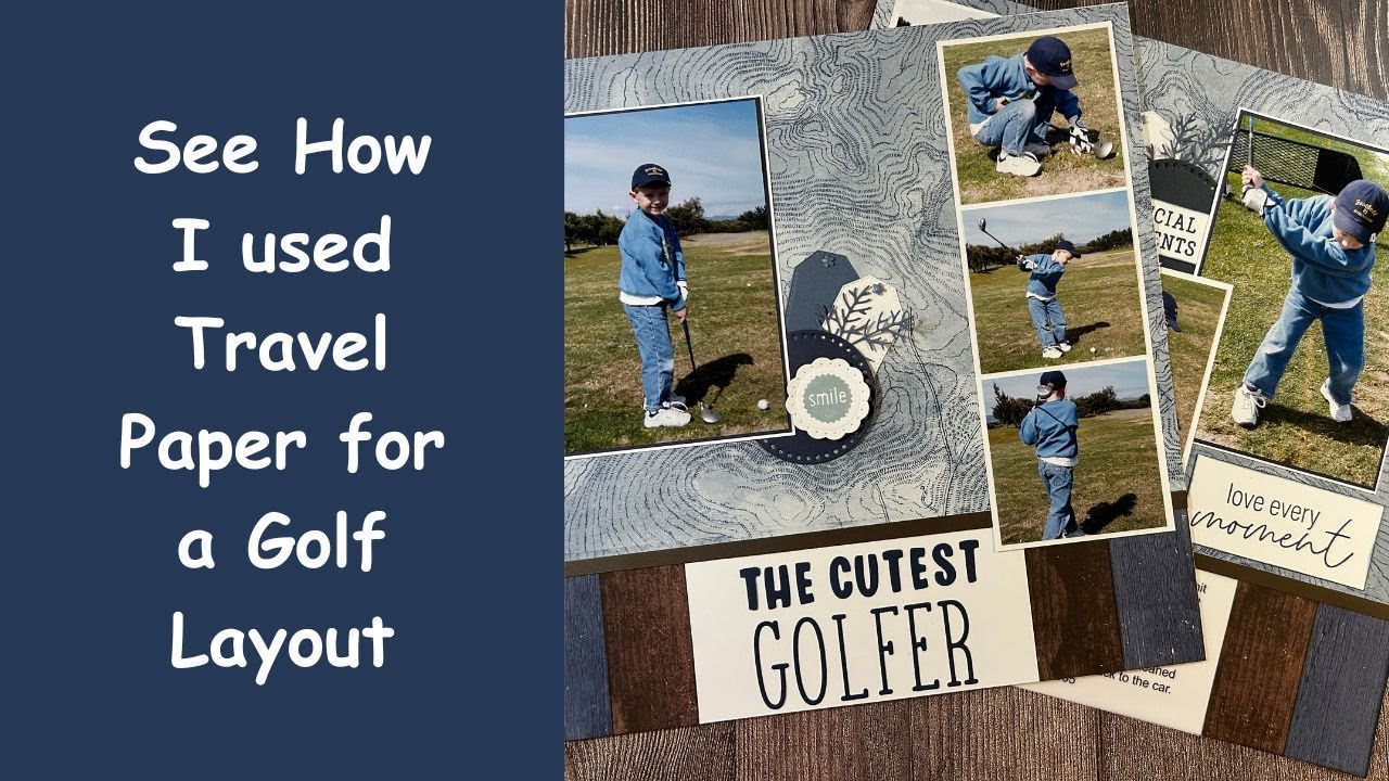 Golf Layout using Travel paper. - YouTube