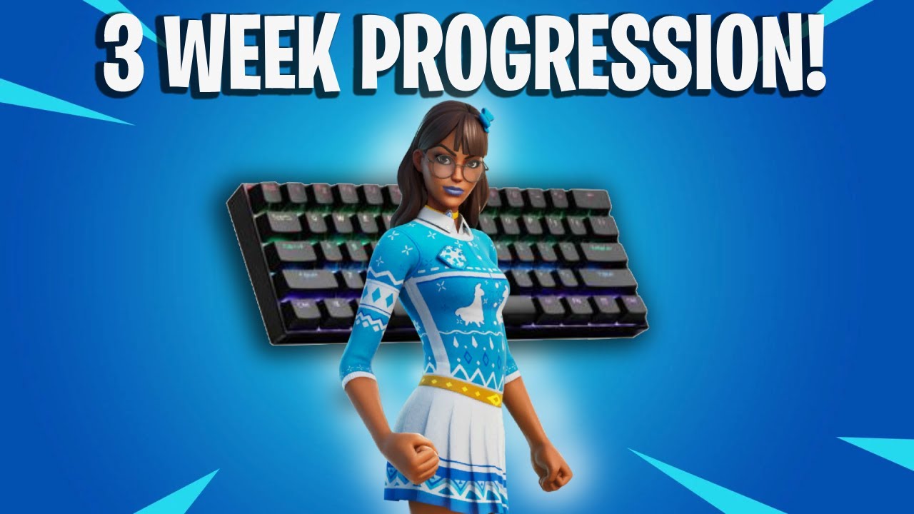 3 Week Progression Fortnite Keyboard And Mouse! (Tips!) - YouTube