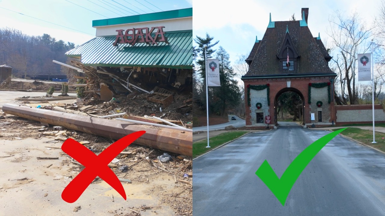 Asheville NC Hurricane Update | What Roads & Businesses Are Open Right ...