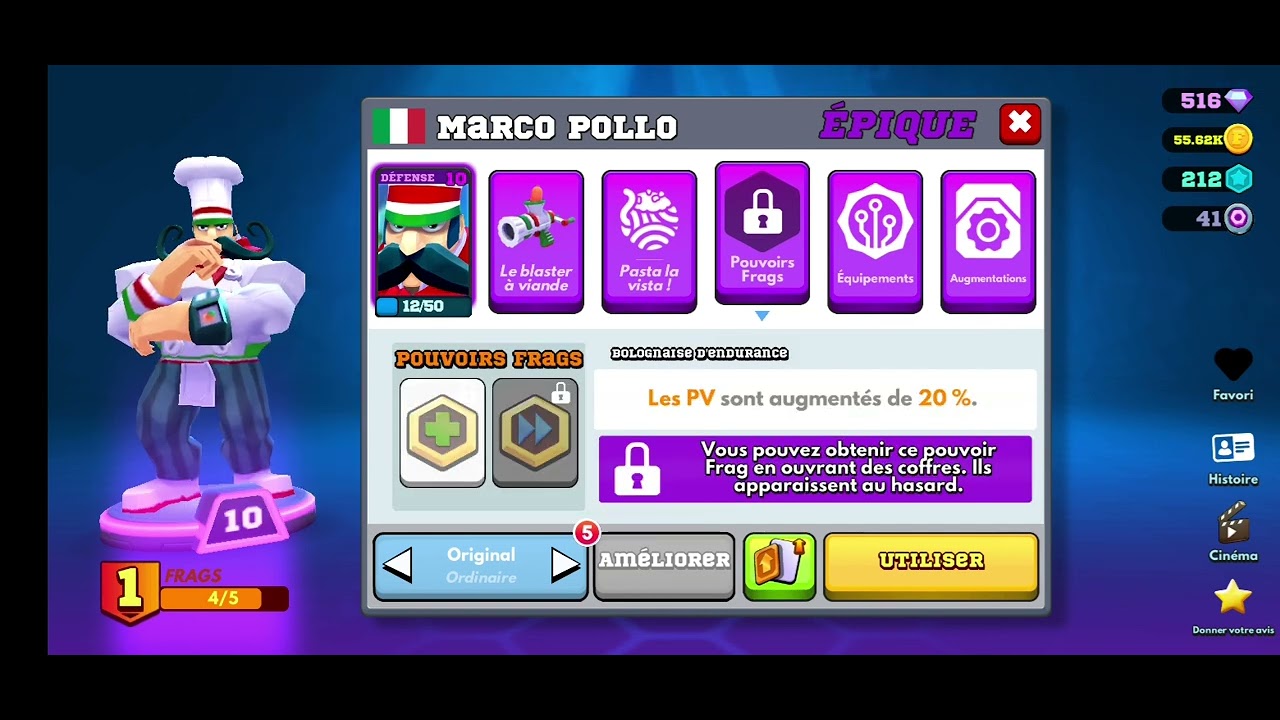 présentation du personnage frag Marco Pollo - YouTube