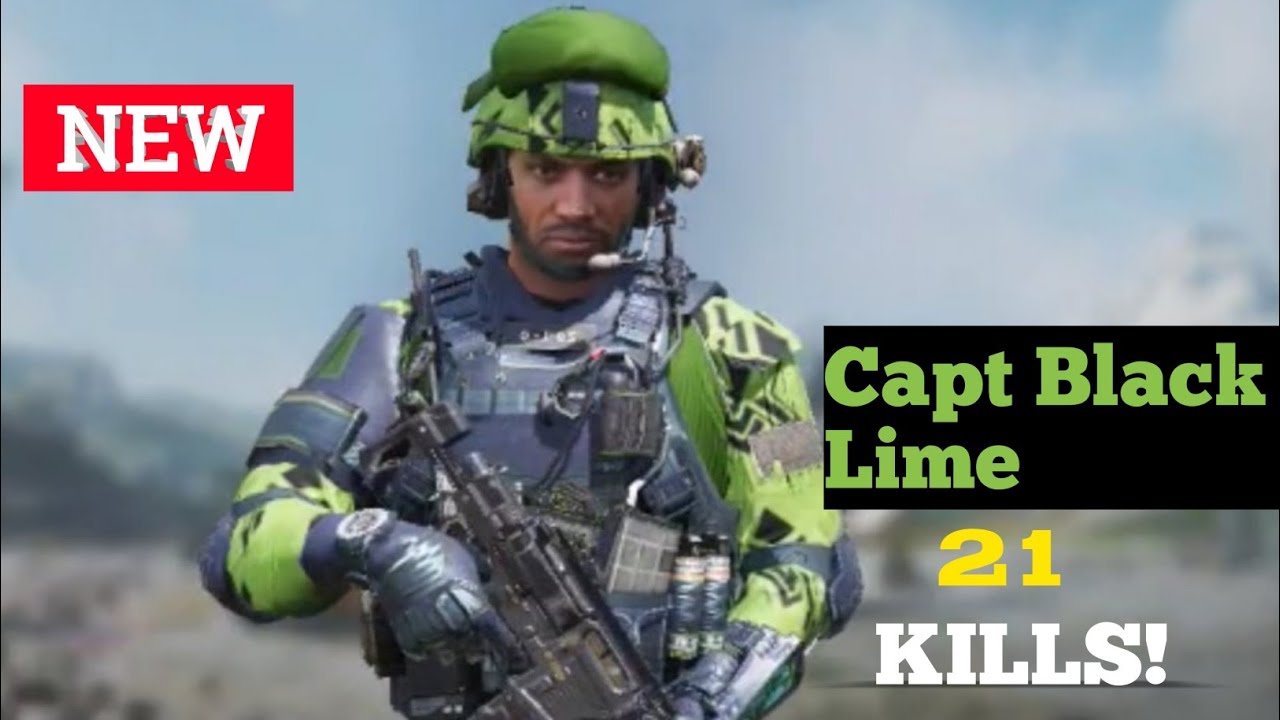 *NEW* CAPTAIN BLACK LIME DUO GAMEPLAY IN CALL OF DUTY MOBILE BR - YouTube