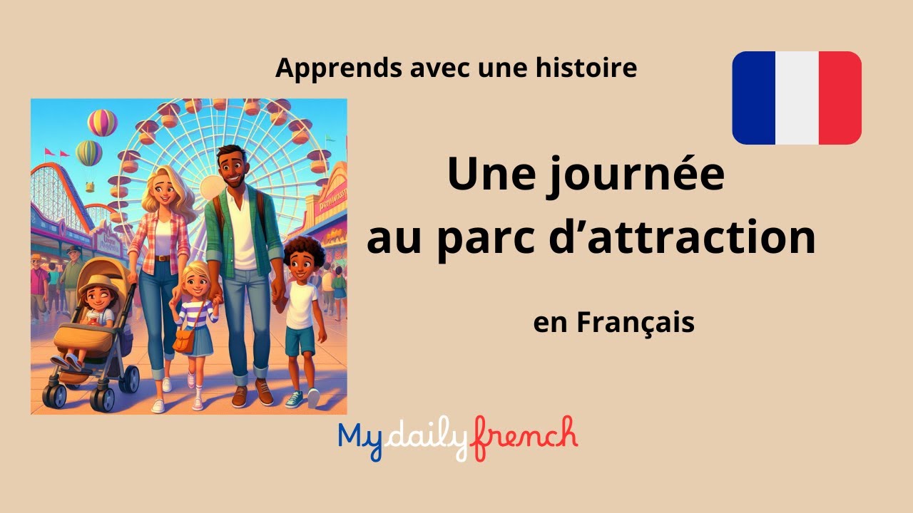 A day with the family/ LEARN FRENCH with story/ Un jour en famille au ...